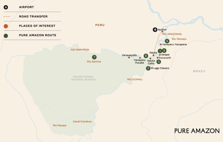 Pure Amazon: Low water season 8D/7N Experience, starting on Nauta ...